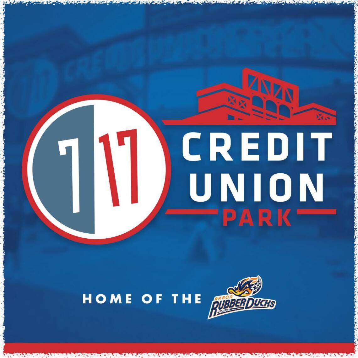 Akron RubberDucks stadium to be 7 17 Credit Union Park | Mahoning Matters
