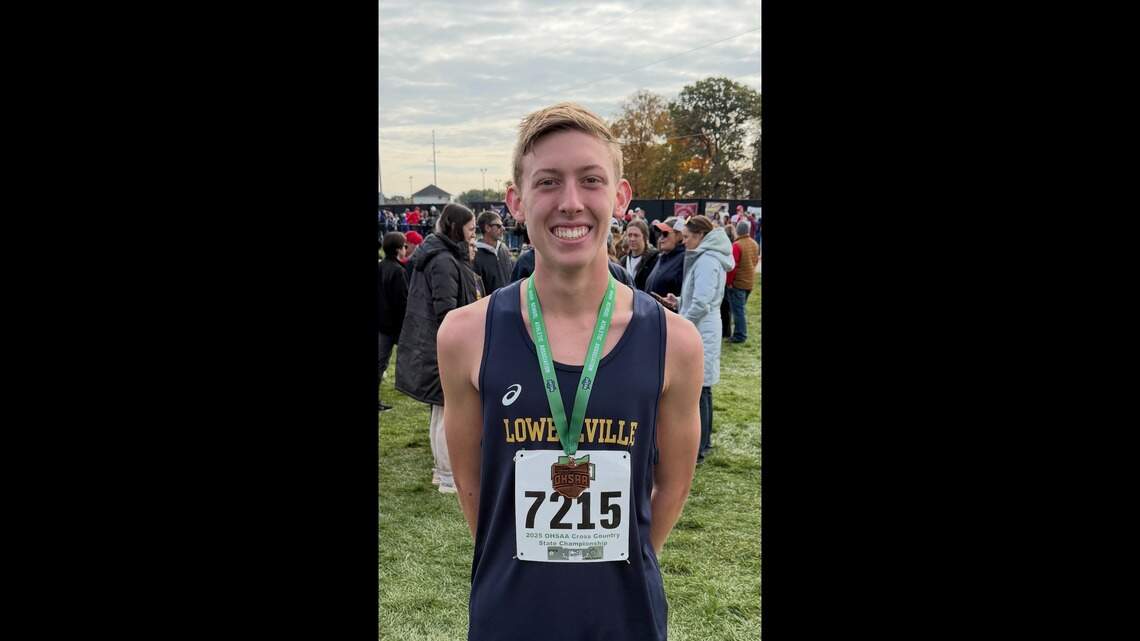 Nathan Yon of Lowellville voted best cross-country athlete | Mahoning ...