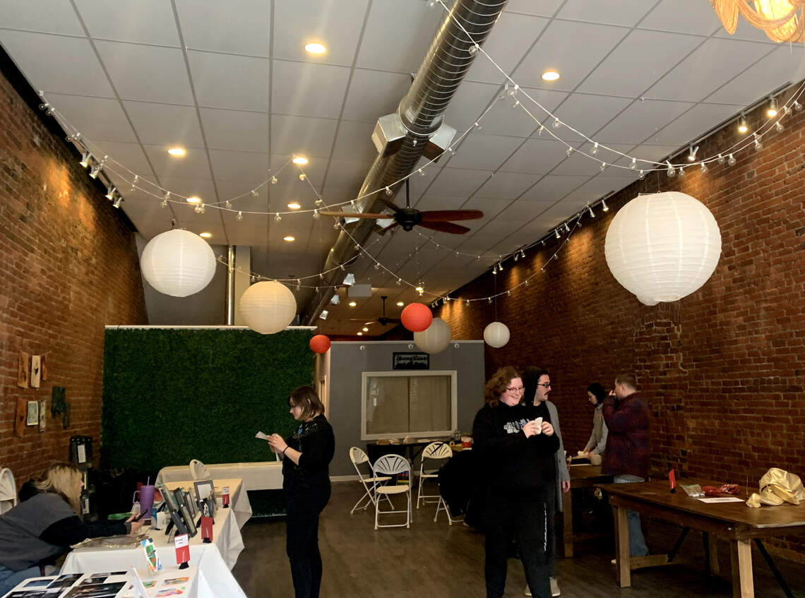 YSU Student Holiday Art Show during Light Up Night | Mahoning Matters