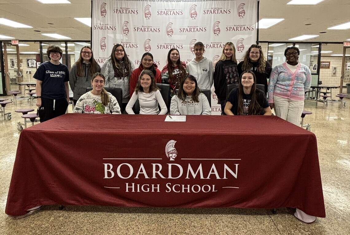 Boardman’s Marissa Funk signs to collegiate bowling team. | Mahoning ...
