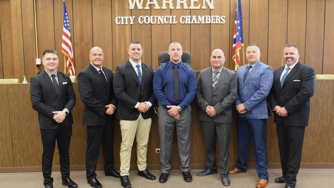 7 new officers named to Warren Police Department | Mahoning Matters