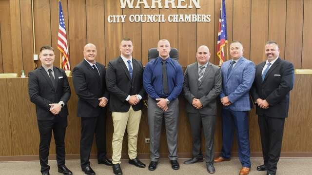 7 new officers named to Warren Police Department | Mahoning Matters
