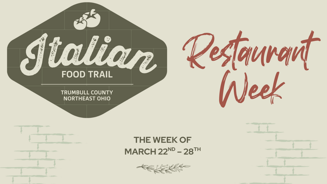 Italian Food Trail Restaurant Week begins in Trumbull County | Mahoning ...