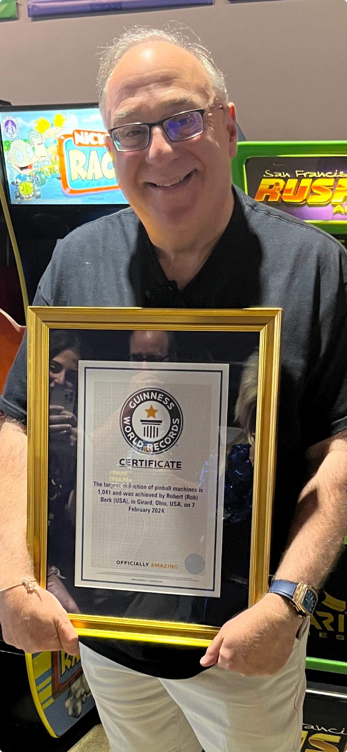 Past Times Arcade wins world pinball machines record | Mahoning Matters
